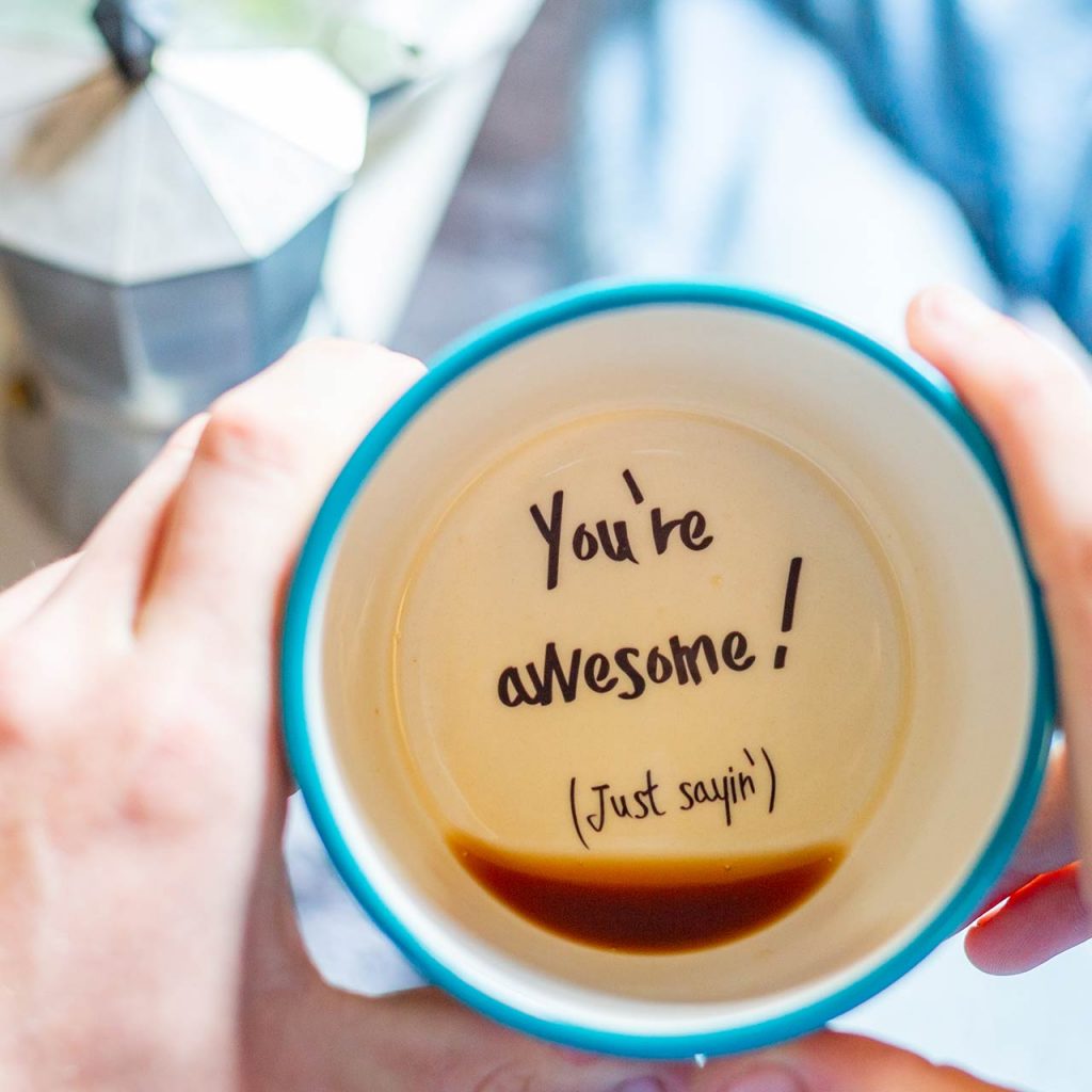 You're Awesome! - Created by KATE. Ceramics