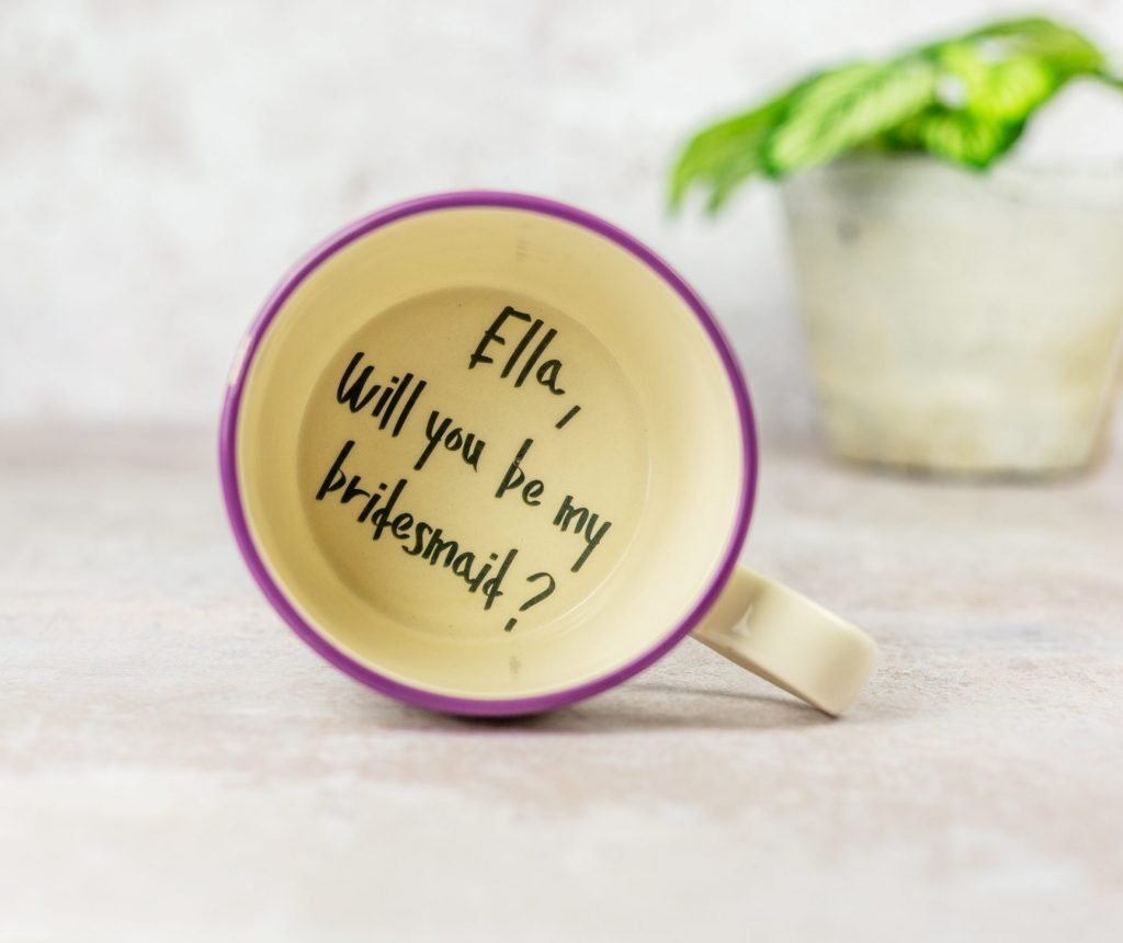 Bespoke hidden message mug - Handmade Mug